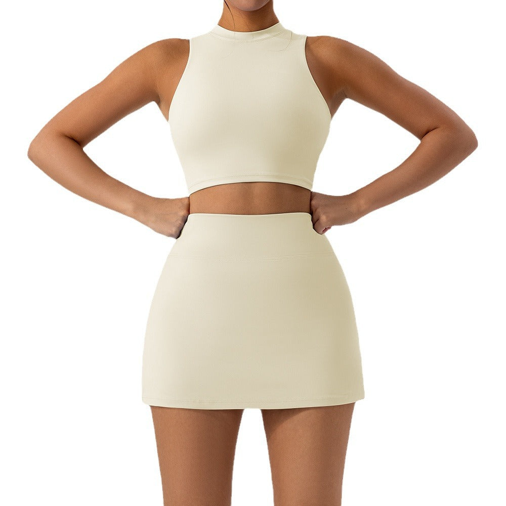 05/2024 Bodycon short skirt suit vest slim fit sports casual suit for ...