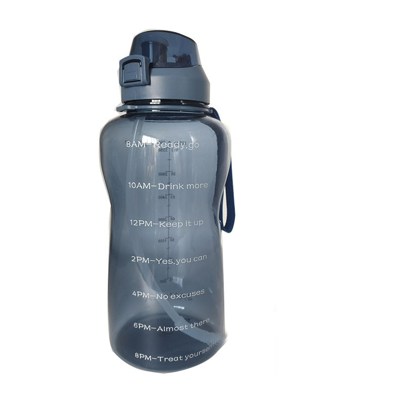 3.78L Large Capacity Water Cup 1 Gallon Time Scale Motivational Water ...